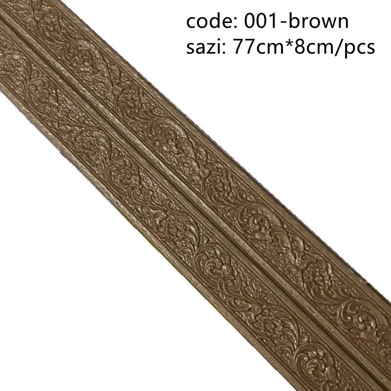 Brian 3d Wall Trim Line Wall Skirting Boarder 3d Pattern Wall Sticker