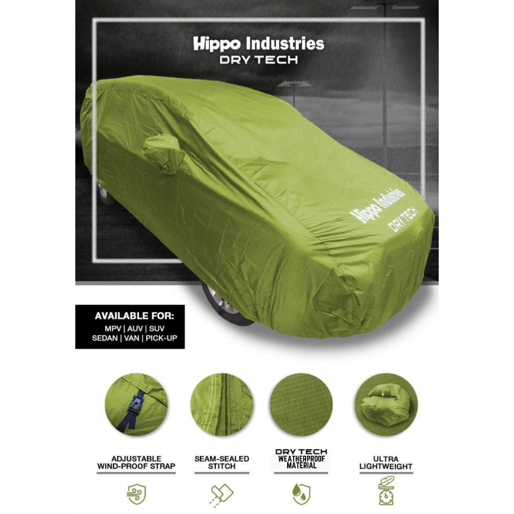HIPPO DRY TECH OUTDOOR CAR COVER | Shopee Philippines