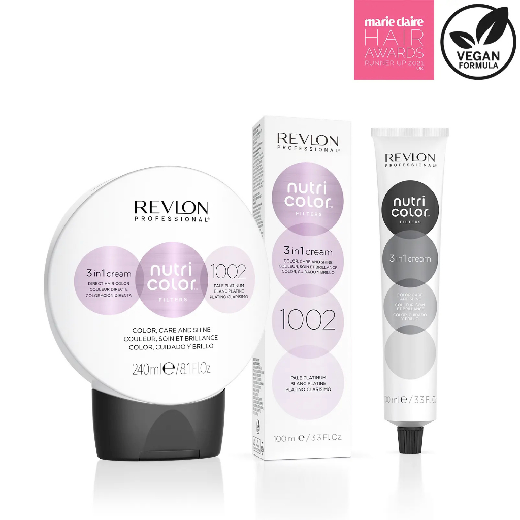 Revlon Professional Nutri Color Filters 1002 PALE PLATINUM Color 100ml ...