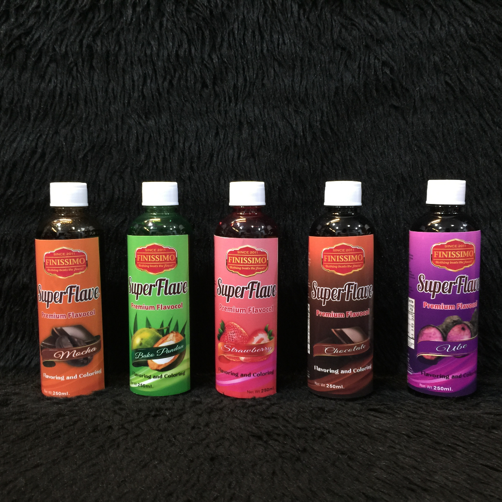 FINISSIMO PREMIUM FLAVORING AND COLORING 250ML | Shopee Philippines