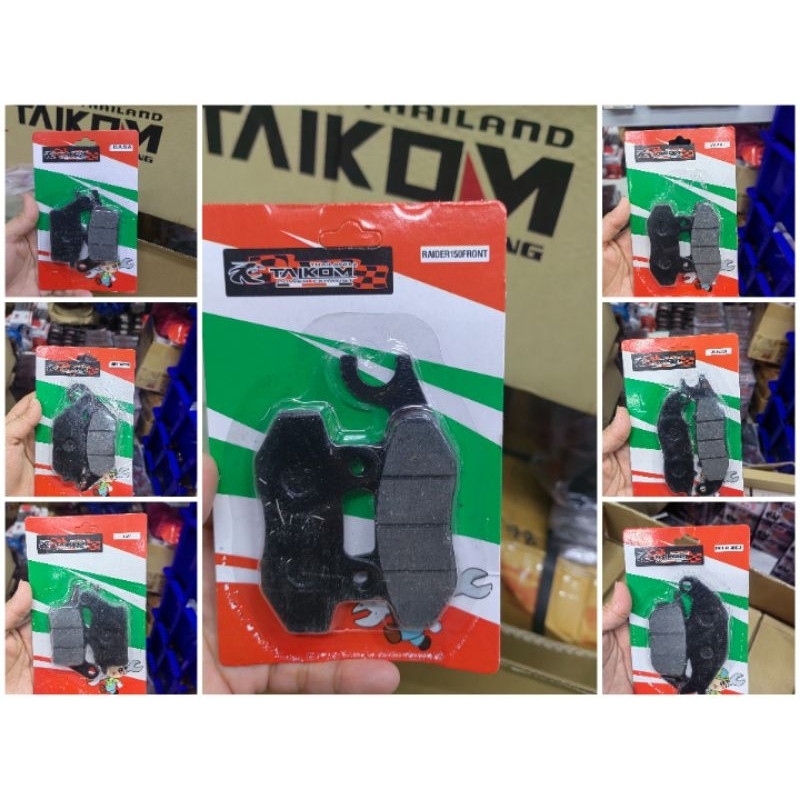TAIKOM BRAKE PAD FOR WAVE/RAIDER FRONT/RAIDER REAR/WAVE ETC. | Shopee ...