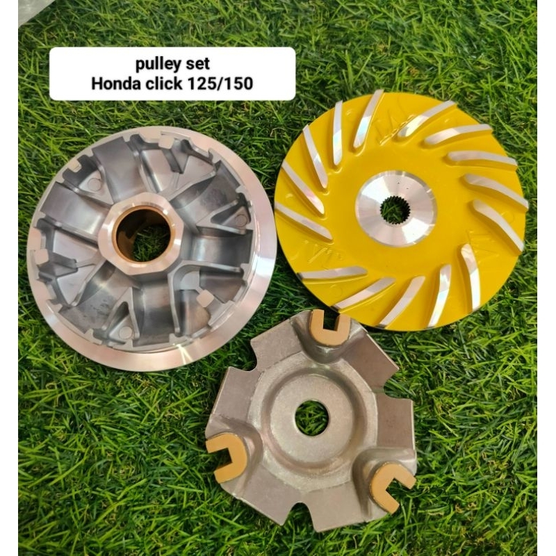 Pulley Set for Honda Click 125/ 150 (JVT) | Shopee Philippines