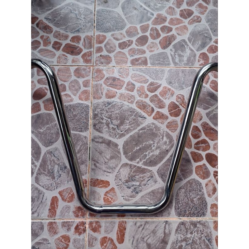 Motorcycle Stainless Handle bar,universal handle bar 7/8 12" Rise ...