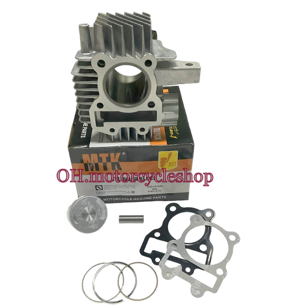 MTK Cylinder Block For Fury125R 56mm STD (124cm) | Shopee Philippines