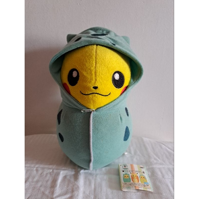 preloved Pokemon Pikachu Nebukuro Collection (Pikachu in Bulbasaur ...