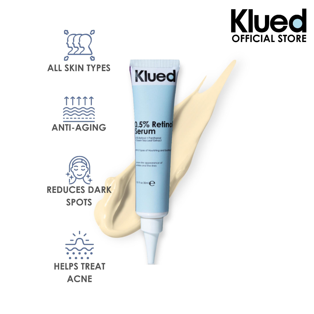 Klued - 0.5% Retinol Serum 30ml | Shopee Philippines