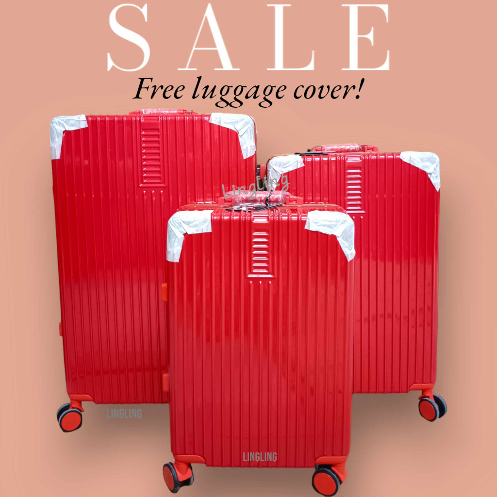 Lingling x Luggage 3in1 24 28 & 20 TSA lock Hard case Small Medium ...