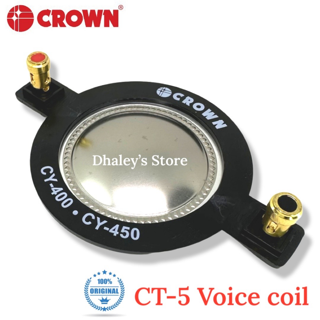 Original Crown CT-5 Voice Coil 51mm inner coil Tweeter coil CT5 ...
