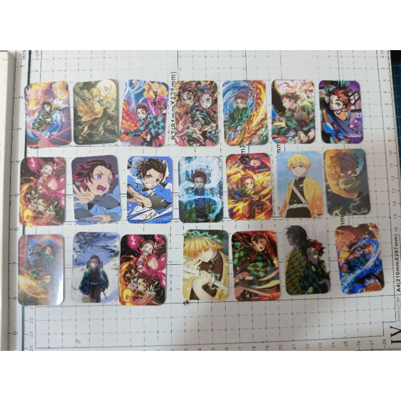 10 pcs anime demon slayer ref magnet for gifts and souvenirs | Shopee ...