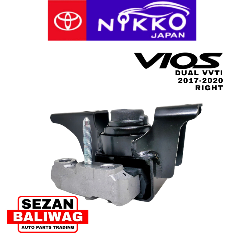 NIKKO JAPAN ENGINE SUPPORT RIGHT TOYOTA YARIS VIOS 2013-2021 12305 ...