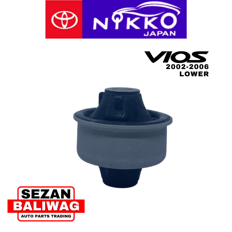 NIKKO JAPAN SUSPENSION LOWER ARM BUSHING BIG TOYOTA VIOS 2002-2007 ...