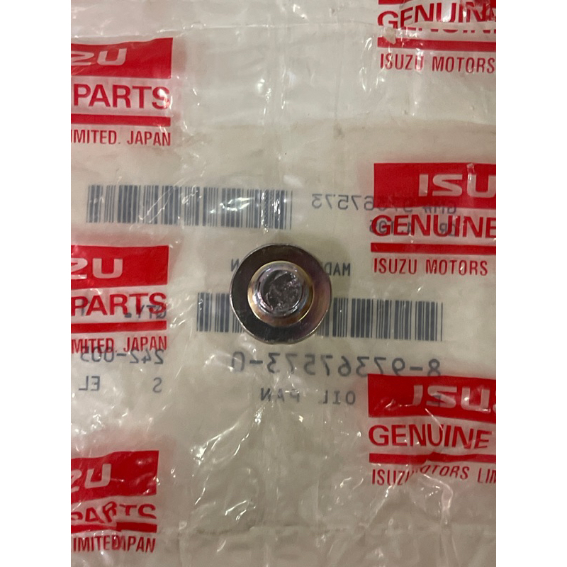 Genuine Isuzu Automatic Transmission Drain Plug for Isuzu Crosswind ...