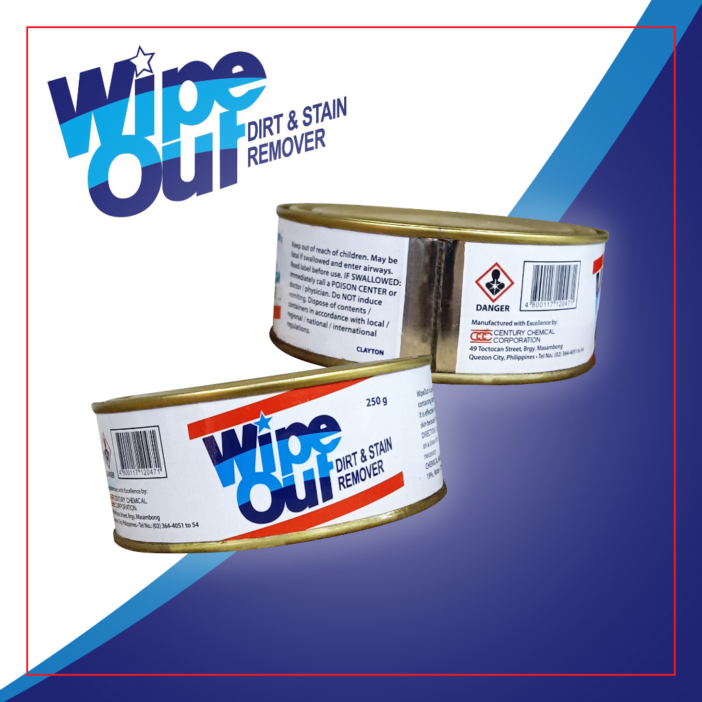 Wipe Out Dirt & Stain Remover (145g, 250g) | Shopee Philippines
