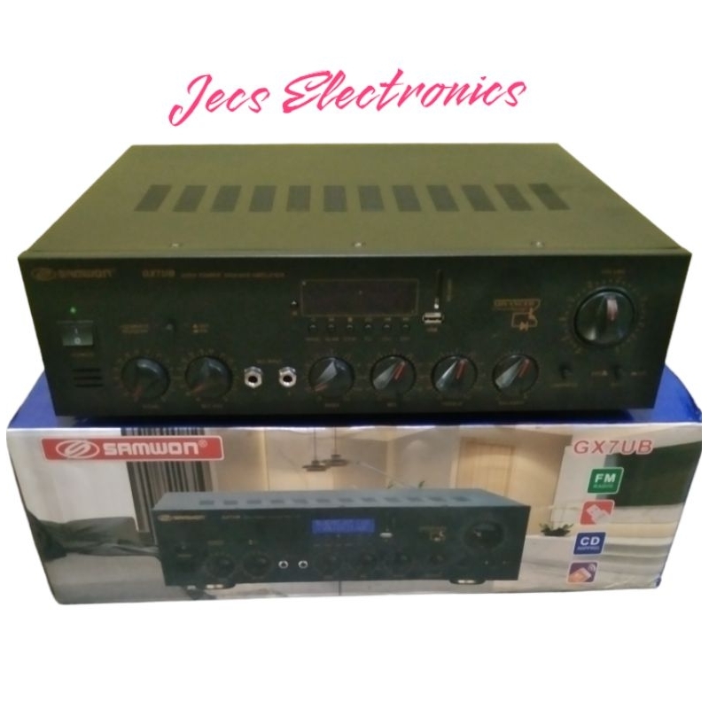 SAMWON GX7UB PROFESSIONAL KARAOKE STEREO AMPLIFIER | Shopee Philippines
