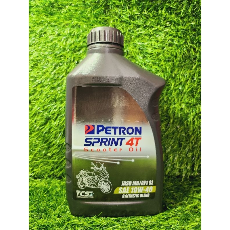 PETRON| SPRINT 4T SCOOTER OIL JASO MB/ API SL SAE 10W-40 SYNTHETIC ...