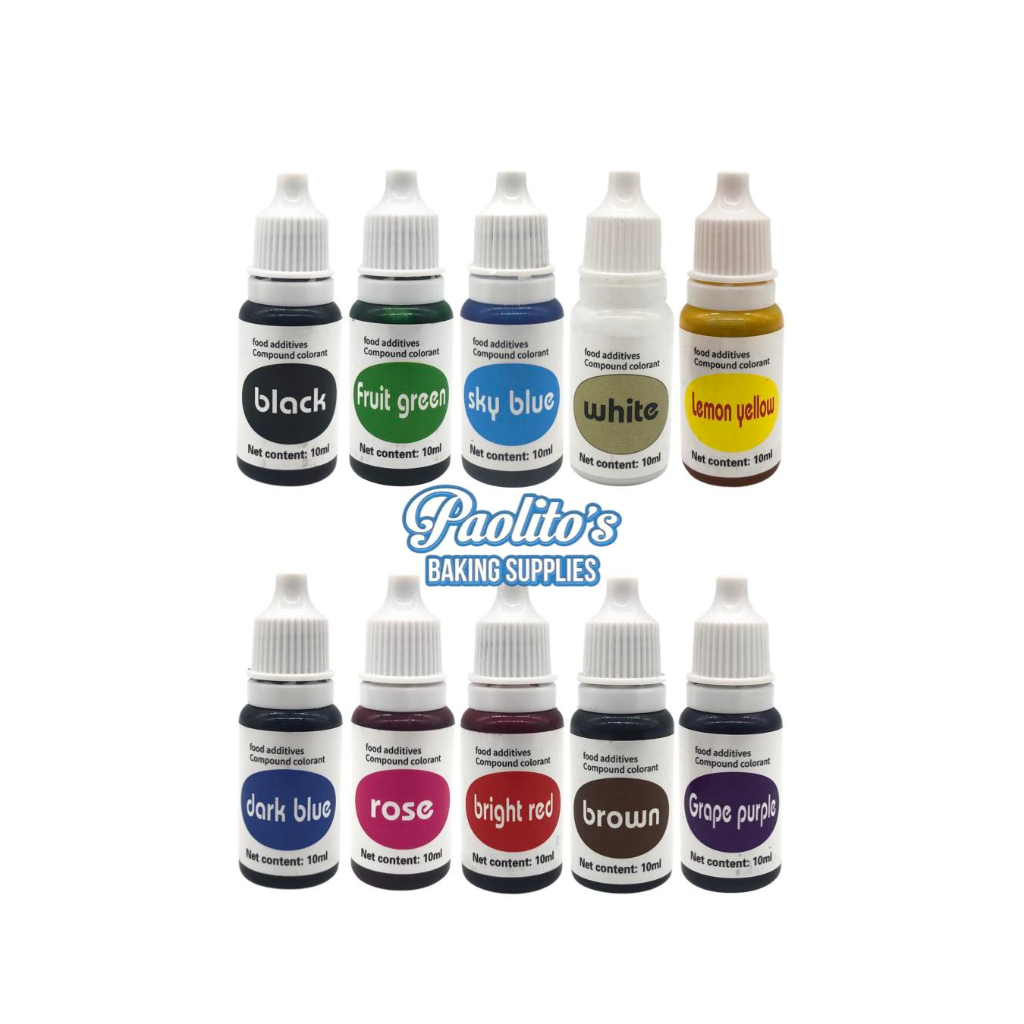 Liquid Food Color 10ML | Shopee Philippines