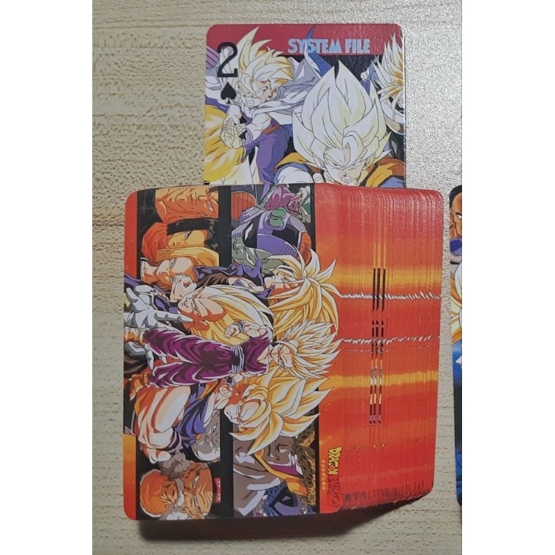 COMPLETE SETS! Original Deck Dragon Ball Z Playing Cards | Shopee ...