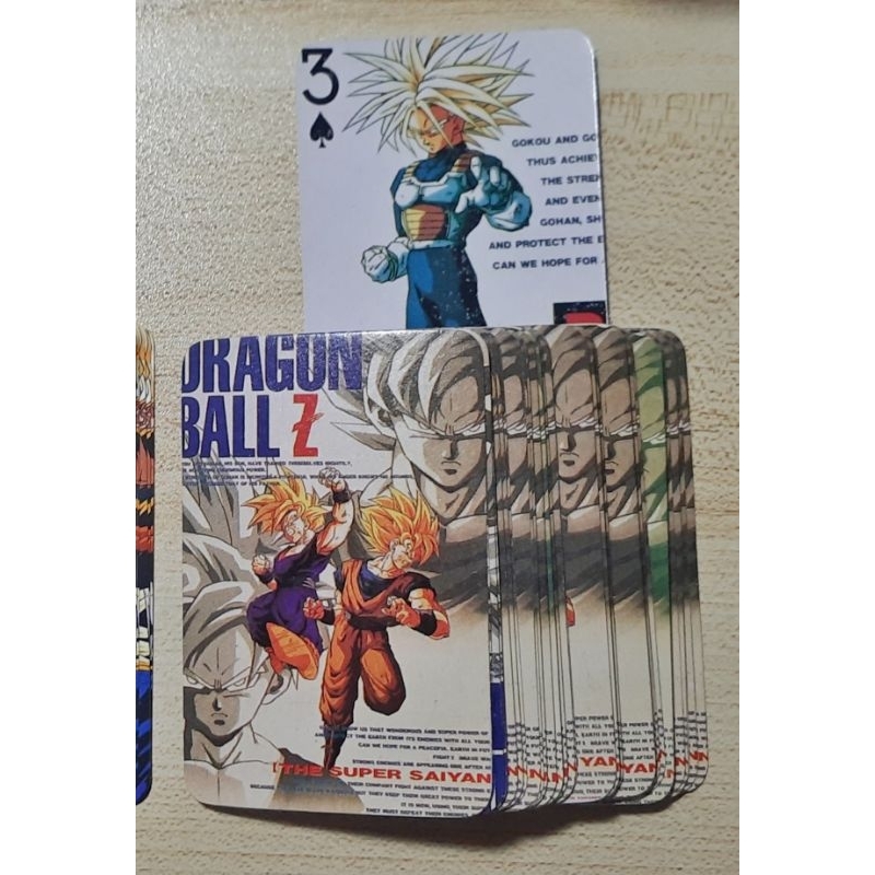 COMPLETE SETS! Original Deck Dragon Ball Z Playing Cards | Shopee ...
