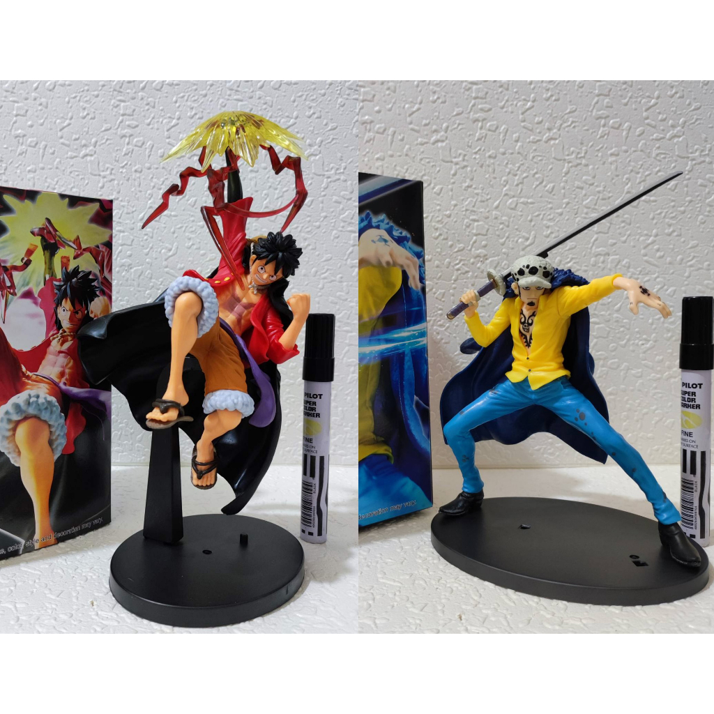 One Piece Law Trafalgar Law Luffy Power Up Battle Collectible Figure ...