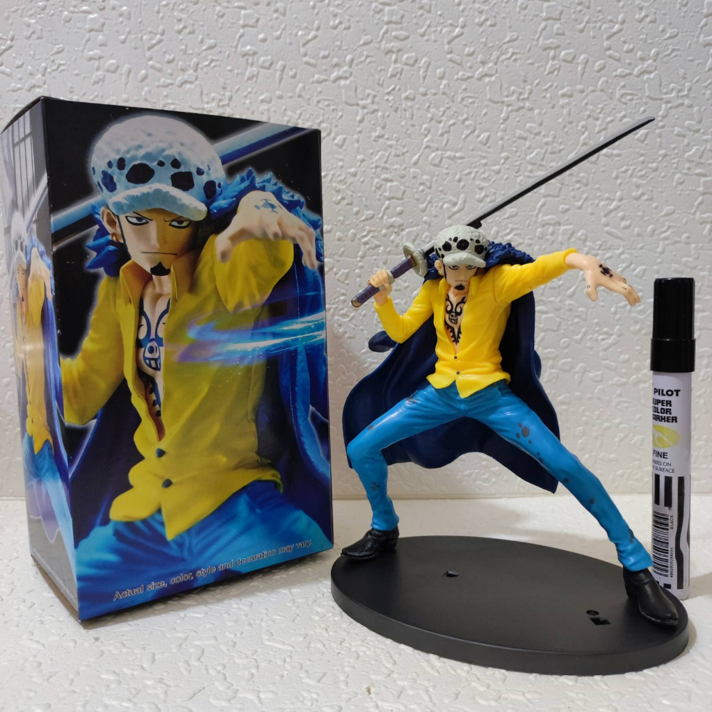 One Piece Law Trafalgar Law Luffy Power Up Battle Collectible Figure ...