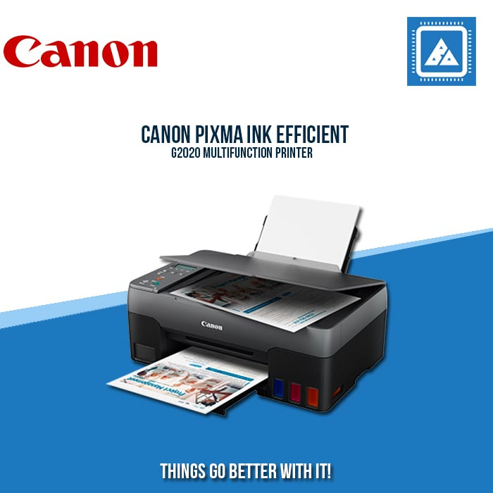 CANON PIXMA INK EFFICIENT G2020 MULTIFUNCTION PRINTER | Shopee Philippines