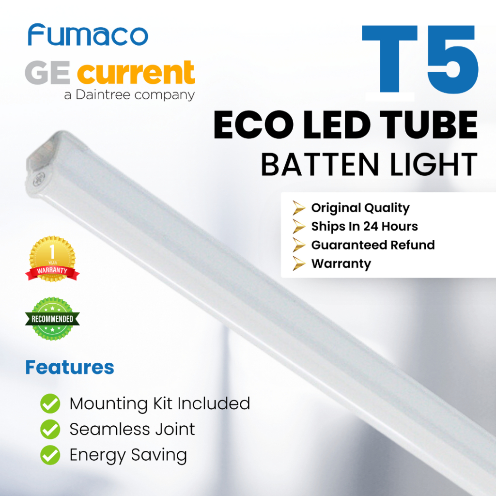 GE T5 LED Tube Light Cove Lighting for Home Office Ceiling seamless ...