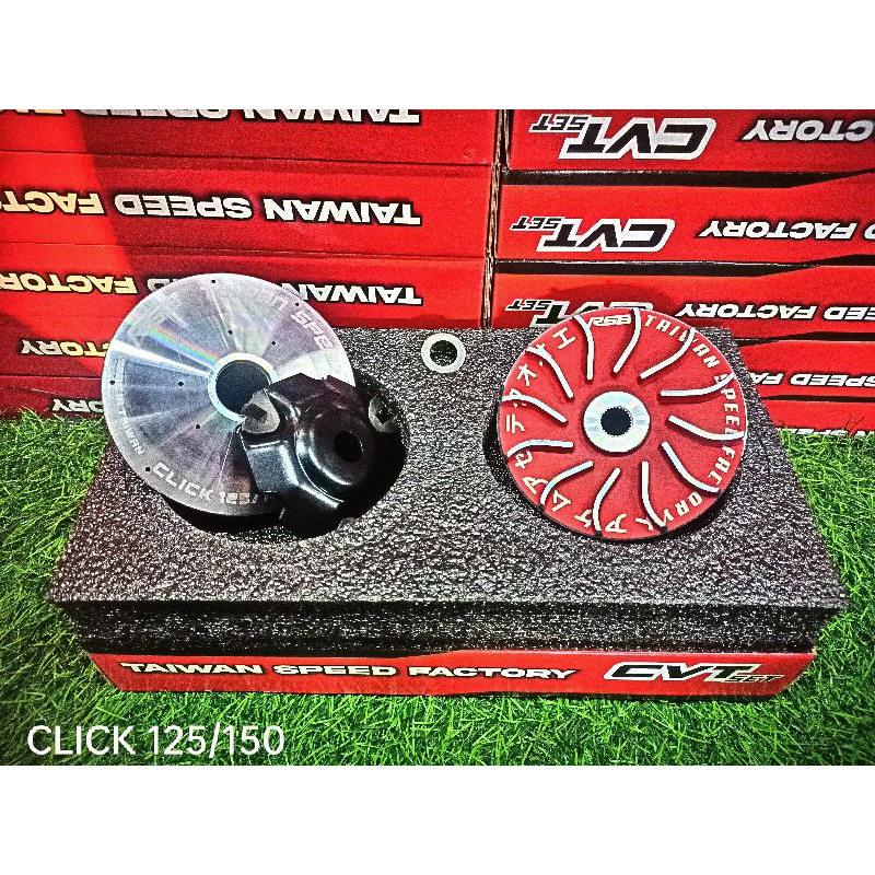 RS8 PULLEY SET for CLICK 125/150 (TARAGSIT) | Shopee Philippines