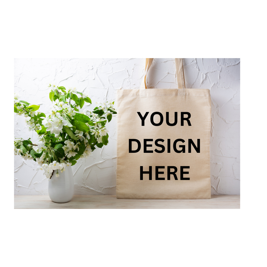 25PCS Customized lettered and names Prints on Fashion Canvas Tote Bag ...