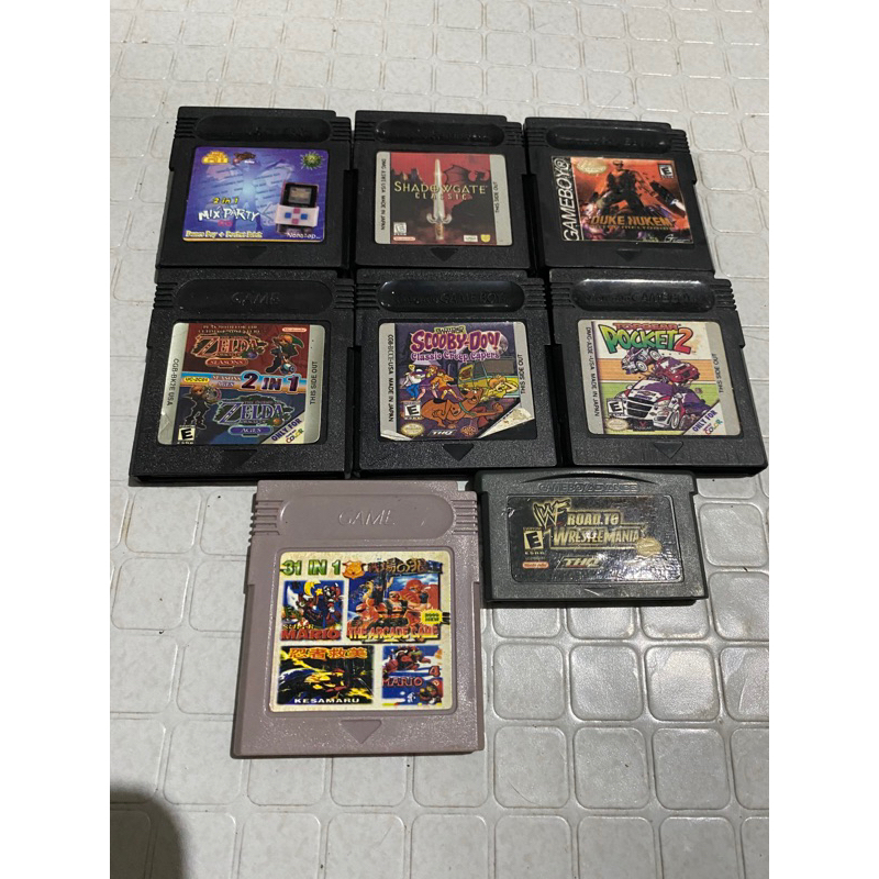 GAMEBOY GAMES BOOTLEG | Shopee Philippines