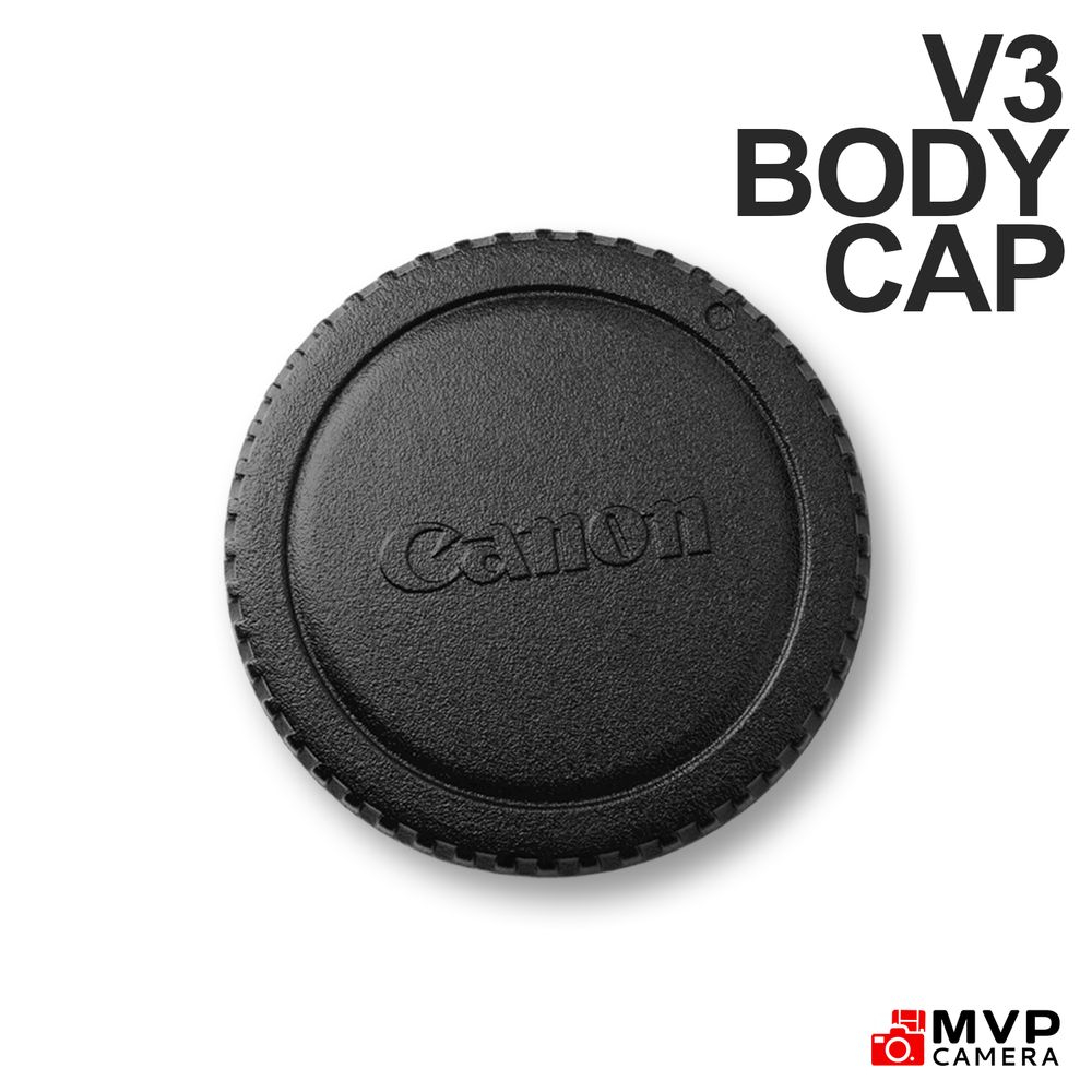 GENERIC EF EFS EOS Body and Rear Lens Cover Cap for Canon Fullframe ...