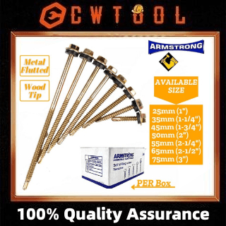 Armstrong Tex Screw With Washer For Metal / Wood / Roofing Hex Self ...
