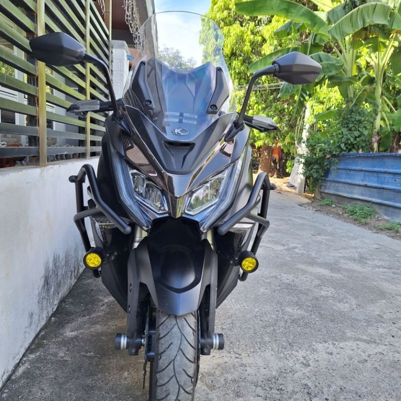 KYMCO AK550 - CRASHGUARD FULL DESIGN (powder coated) | Shopee Philippines