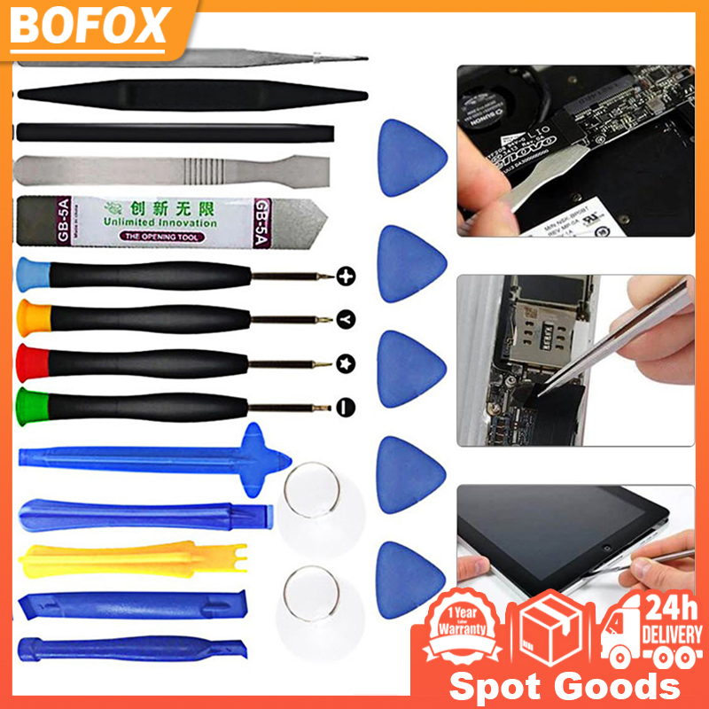 Ready Stock 21 in 1 Phone Repair Opening Disassemble Tool Kit Screwdriver Set for PC Laptop ...
