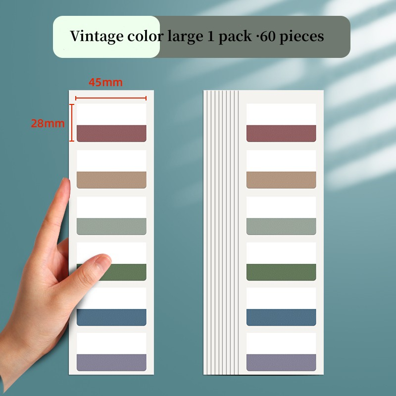 Student classification writing index sticker label sticker color ...