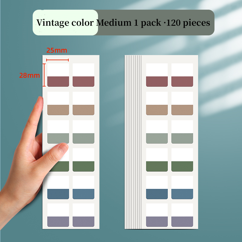 Student classification writing index sticker label sticker color ...