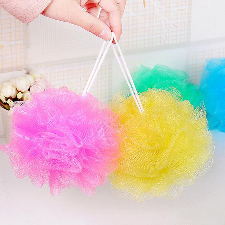 jackeyloveBath Shower ball Sponge Bath Loofahs Mesh Pouf Shower Ball ...