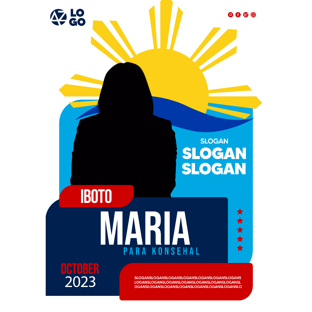 Azreon Prints - Election Tarpaulin/ Campaign Tarpaulin | Shopee Philippines