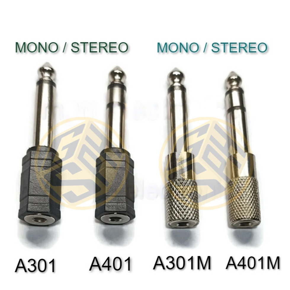PL TO BABY/6.35MM to 3.5MM MIC ENLARGER Mono & Stereo ADAPTER | Shopee ...