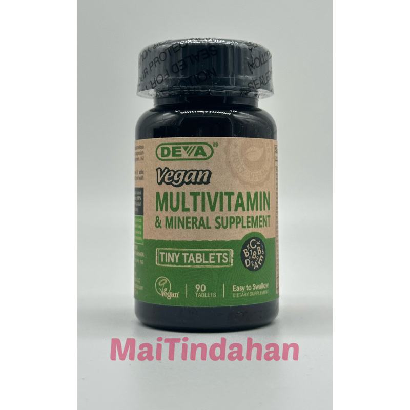 🇺🇸 Deva, Vegan Multivitamin & Mineral Supplement, Tiny Tablets with ...