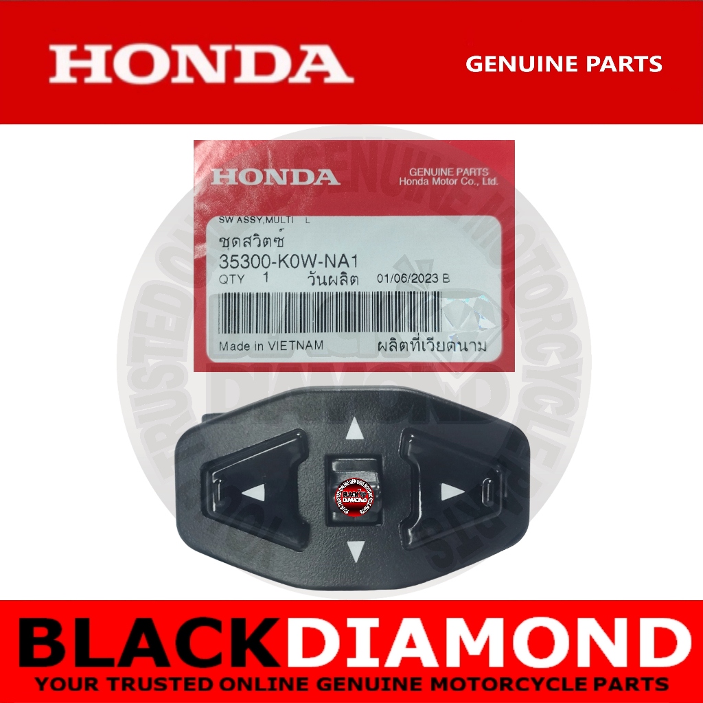 JOEY - ORIGINAL HONDA ADV 160 | SWITCH ASSEMBLY, MULTI (JOYSTICK ...