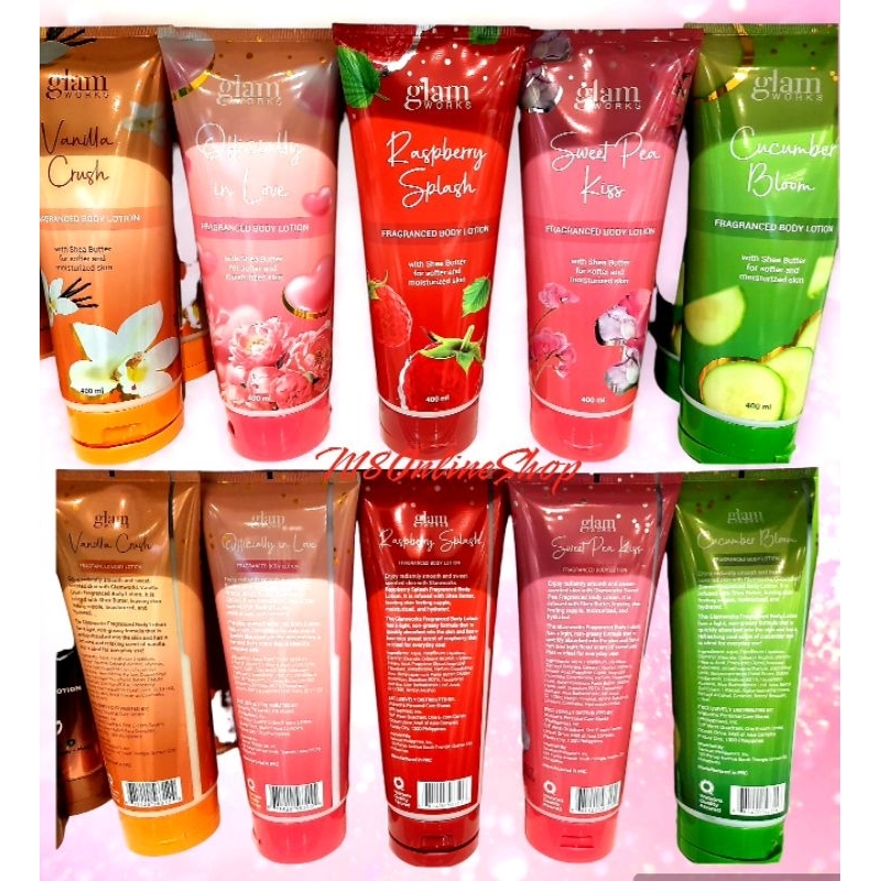 𝐆𝐋𝐀𝐌𝐖𝐎𝐑𝐊𝐒 𝐏𝐞𝐫𝐟𝐮𝐦𝐞𝐝 𝐁𝐨𝐝𝐲 𝐋𝐨𝐭𝐢𝐨𝐧 𝟒𝟎𝟎 𝐦𝐥 Fragrance Body Lotion | Shopee ...