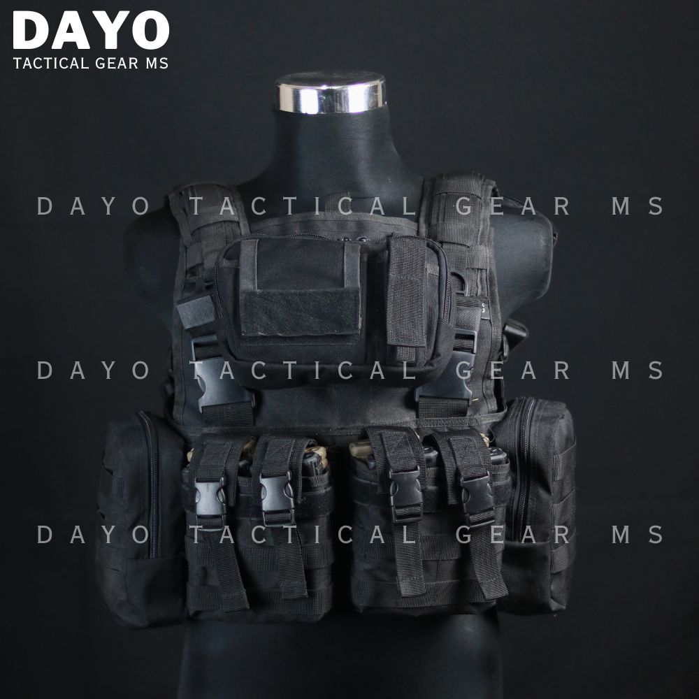 (DAYO) H-BACK R1 BANDOLIER WITH FRONT10X12 PLATE CARRIER | Shopee ...