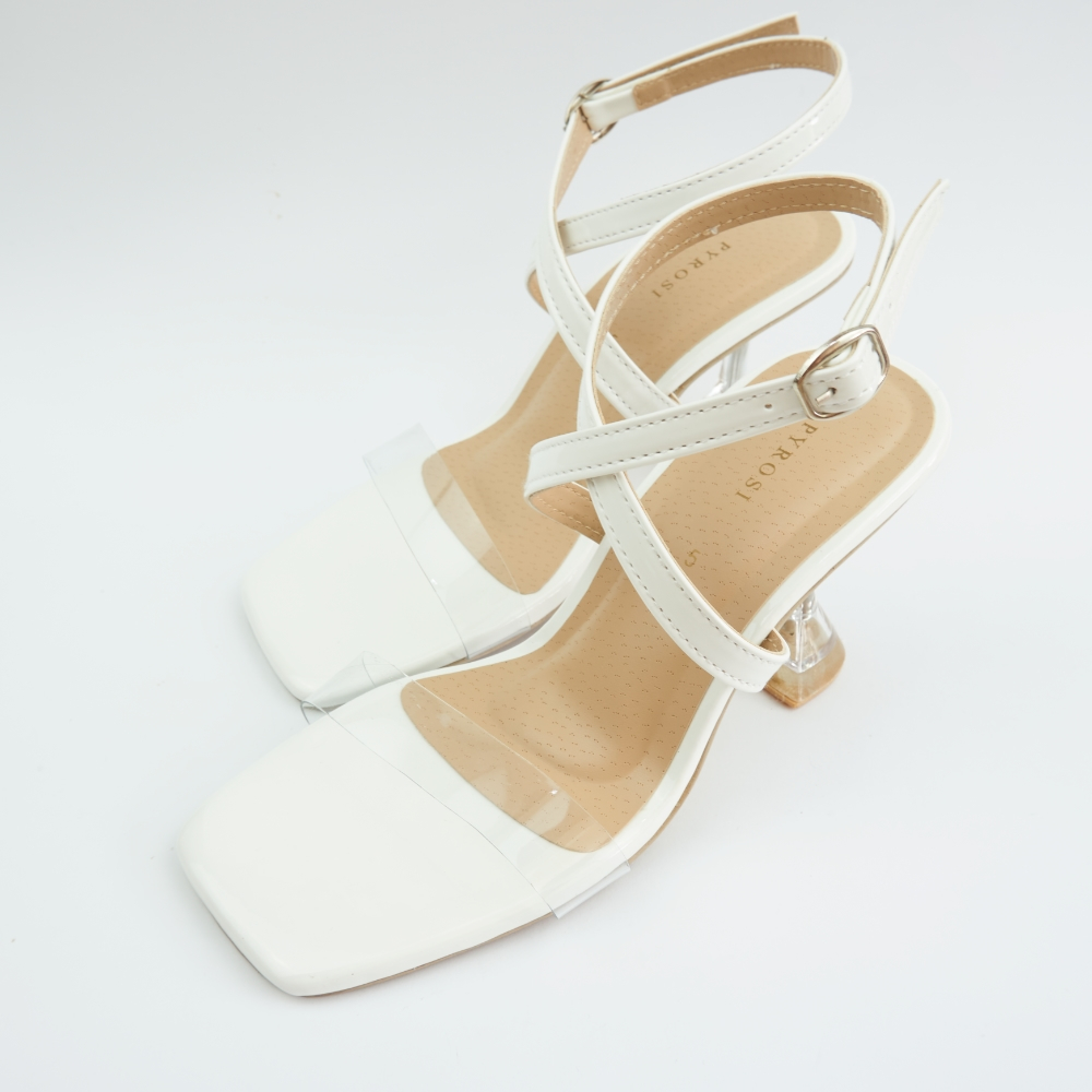 Serena In White Pyrosi Wear Heels | Shopee Philippines
