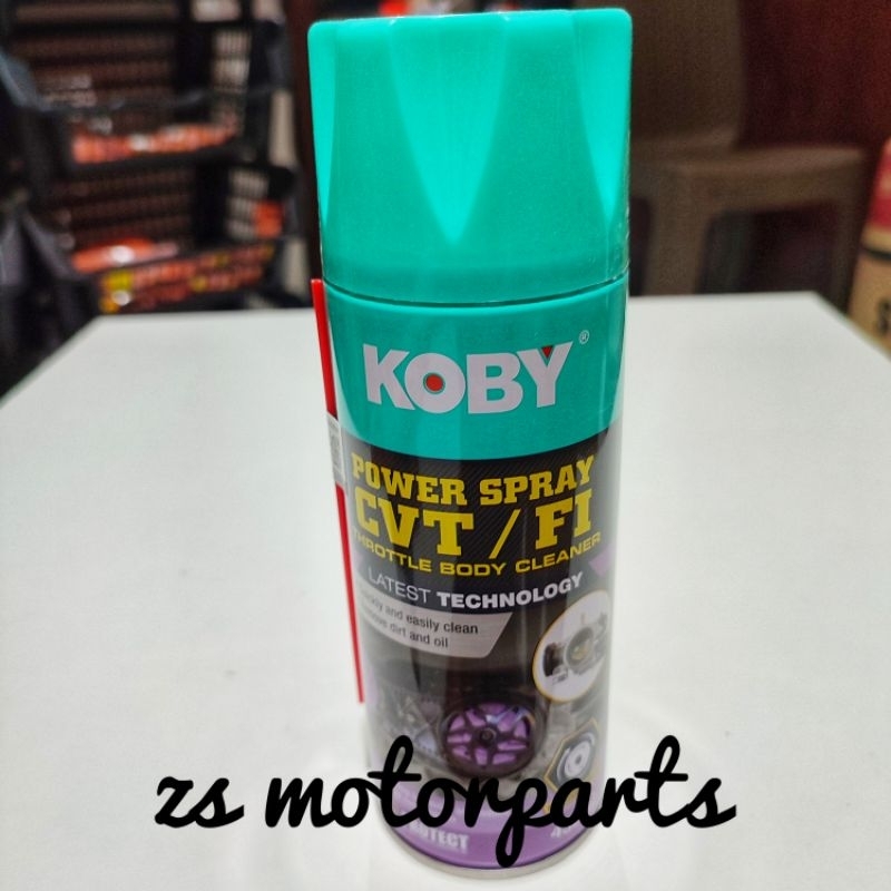 Koby power spray cvt f.i cleaner universal 450ml | Shopee Philippines