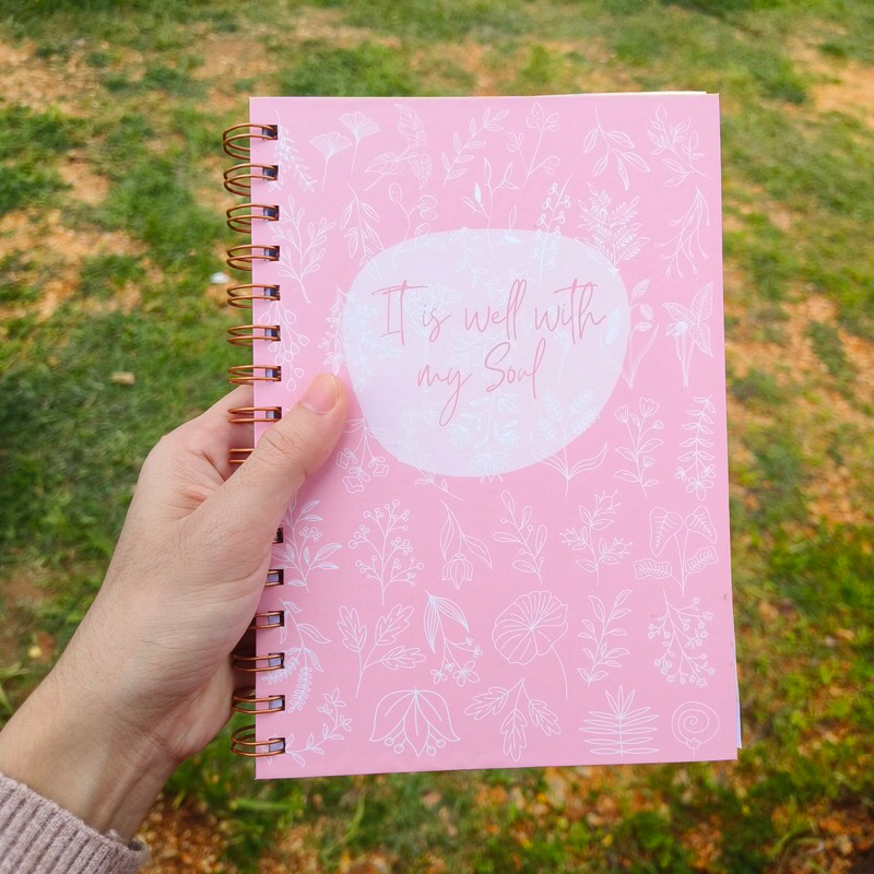 It Is Well With My Soul Spiral Notebook | Journal, Christian Notebook ...