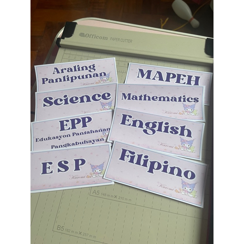 Notebook Label Sticker | Shopee Philippines