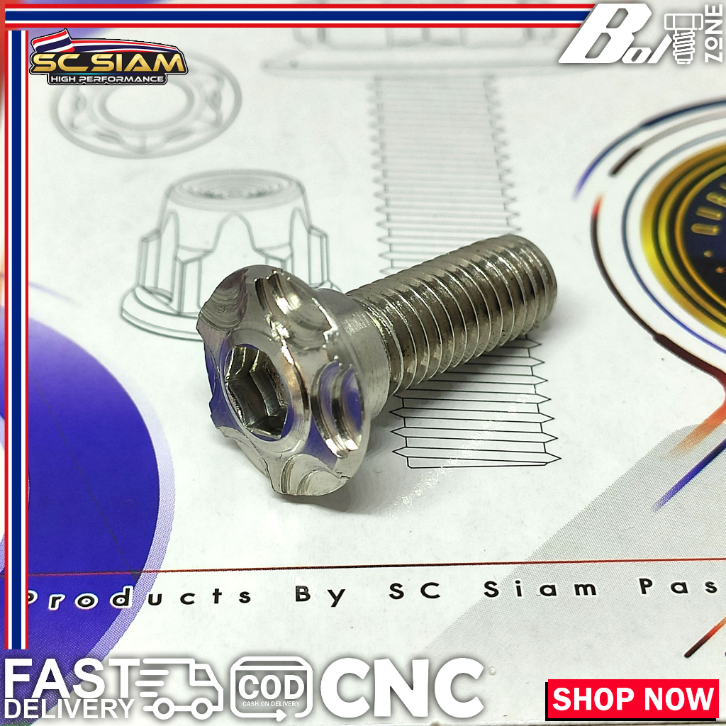 SC SIAM STAR TYPE HONDA / YAMAHA / NMAX / AEROX / /ALL MIO / WAVE / XRM ...