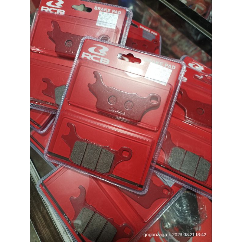 RCB BRAKE PAD HONDA AIRBLADE BEAT CLICK GENIO | Shopee Philippines