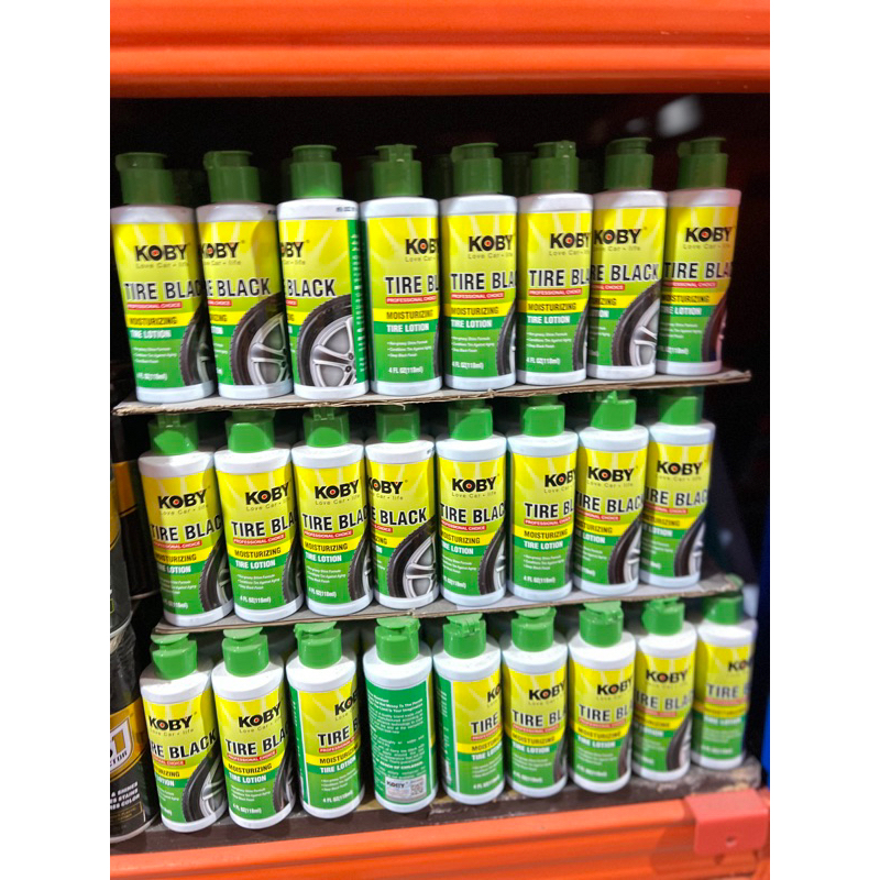 KOBY TIRE BLACK MOISTURIZING 118ml | Shopee Philippines