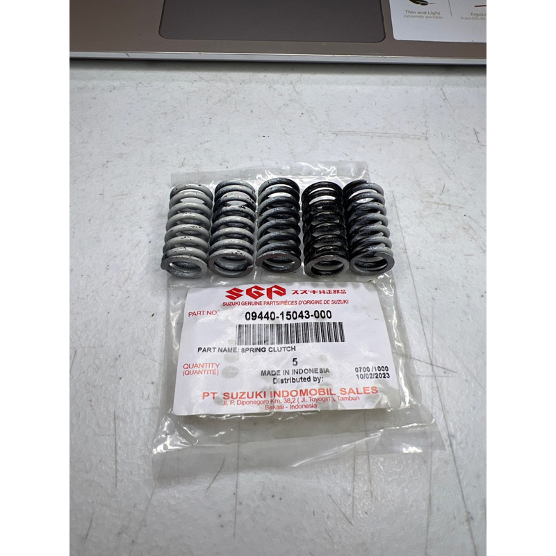 09440-15043-000 GENUINE CLUTCH SPRING SET RAIDER150 (5pcs) | Shopee ...